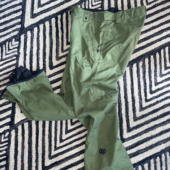 686 | Pants | Mens 686 Army Green Snow Pants Size S | Poshmark